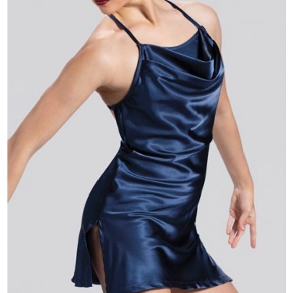 Weissman | Dresses | Weissman Navy Slip Dress | Poshmark
